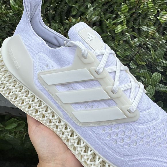 adidas | Shoes | Adidas Ultra 4dfwd Low Triple White Mens Running Shoes ...